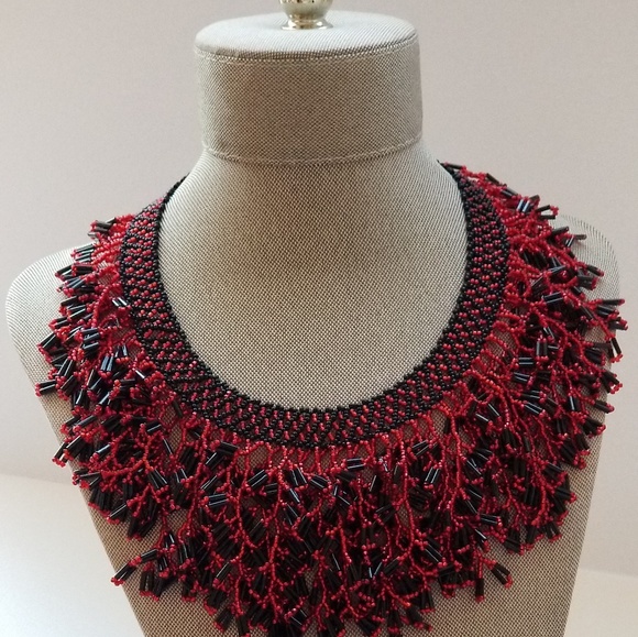 Jewelry | Red Necklace | Poshmark